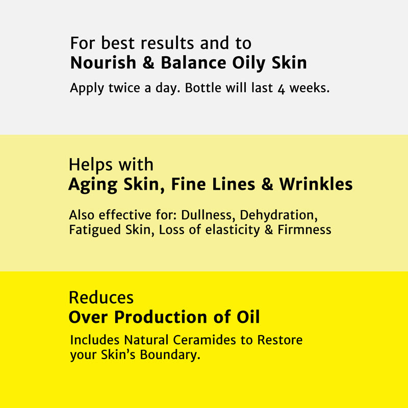 F1 Nourishing and Balancing Serum for Oily Skin – Formula Flawless